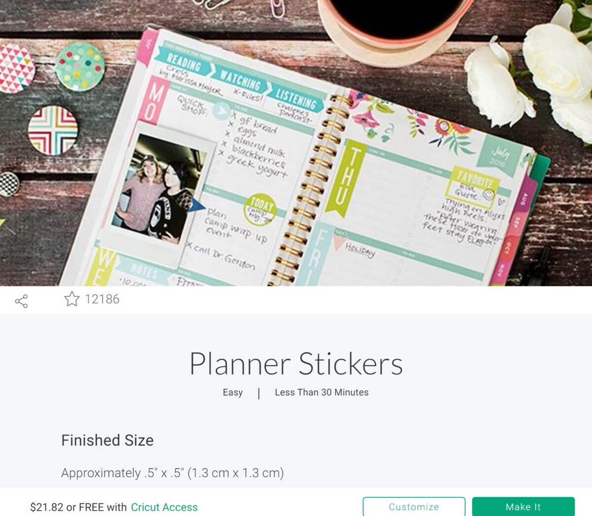 Cricut Stickers Guide (Materials, Settings & More!) – Dream Plan Smile